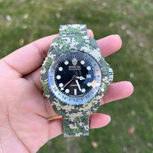 Invicta | Accessories | Invicta Reserve Men Camouflage Watch | Poshmark